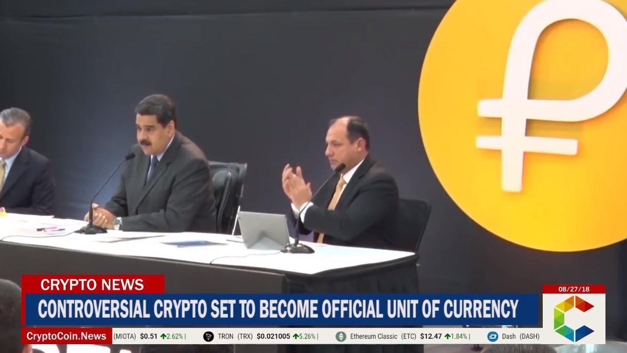 Controversial Crypto Set to Become Official Unit of Currency - CryptoCoin.News